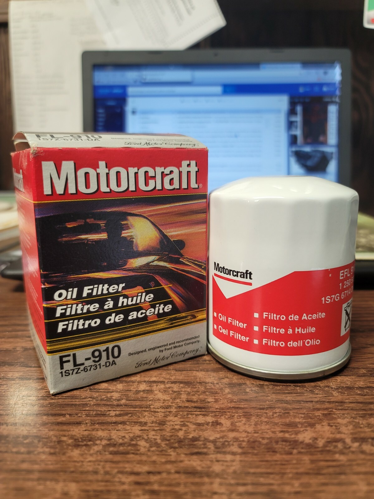 MOTORCRAFT FL 910 - cross reference oil filters | oilfilter ...