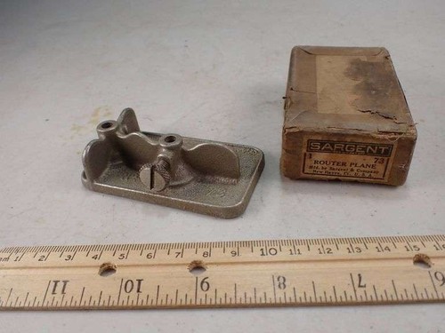 Sargent No 73 Router Plane W/Box | eBay