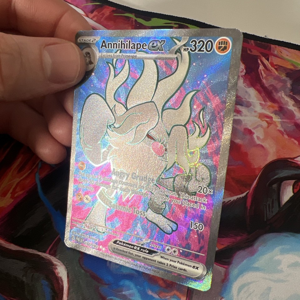 Pokémon Card 242/193 Annihilape EX TCG Scarlet & Violet Paldea Evolved ...