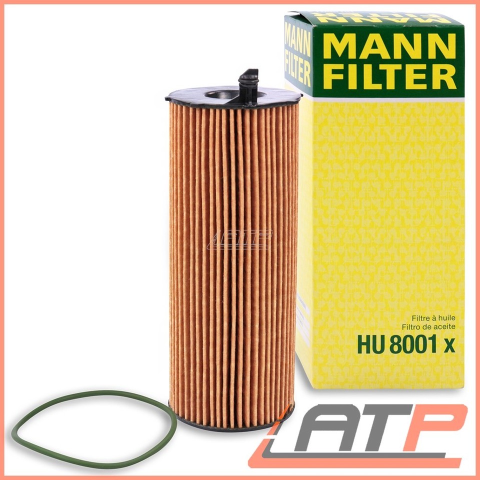 MANN-FILTER OIL FILTER + OIL DRAIN PLUG FOR VW PHAETON 3D 3.0 TDI V6 07 ...