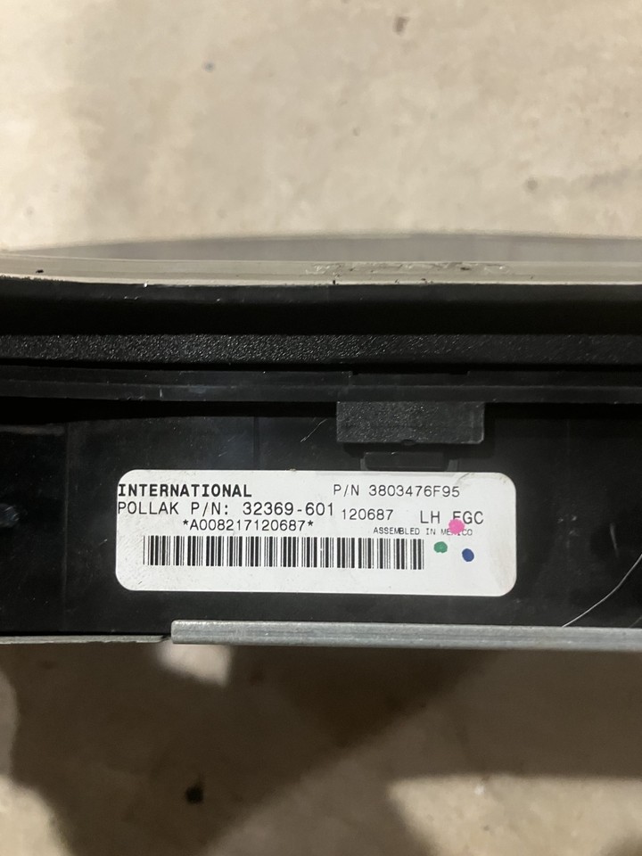 INTERNATIONAL DASHBOARD INSTRUMENT CLUSTER 09-22 SCHOOL BUS 32369-401 ...