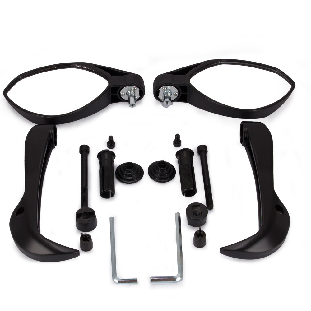 Motorcycle 22mm Handguard Protect Side Rear View Mirrors with Brake ...
