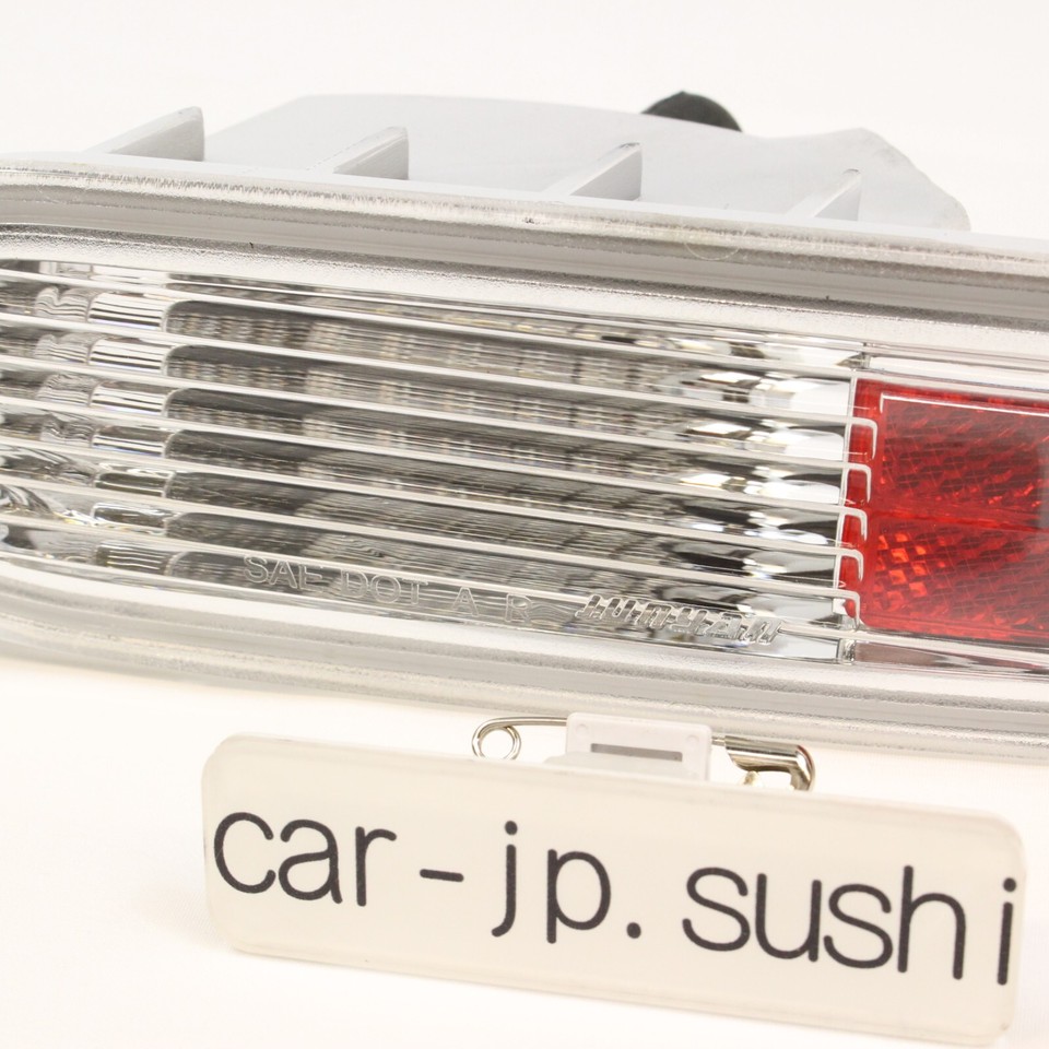 RX-7 FD3S Bumper Fender Side Rear Reverse Crystal Clear Lens Kit Light ...
