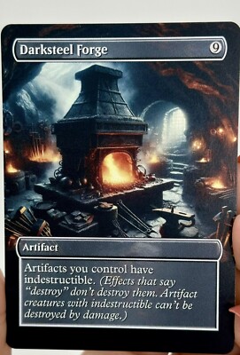 Darksteel Forge Proxy Card with Custom designed art | eBay