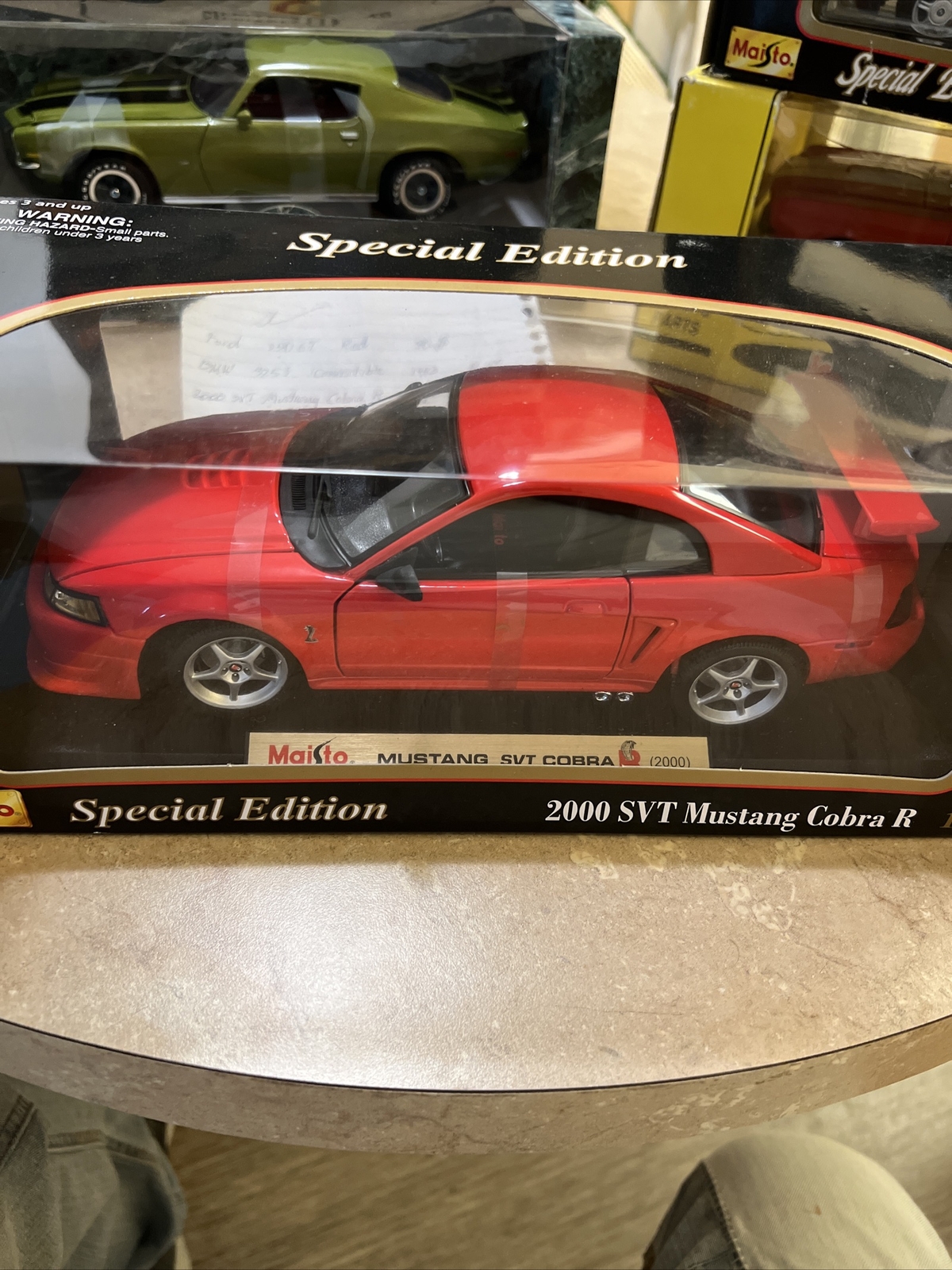 Maisto+2000+Ford+Mustang+SVT+Cobra+1%3A18+Diecast+Car for sale online ...