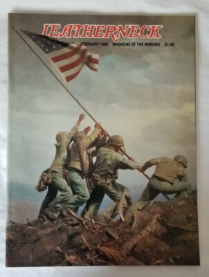 IWO JIMA 40TH ANNIVERSARY EDITION LEATHERNECK MAGAZINE 1945 - 1985 USMC ...