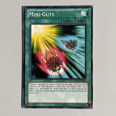 Mini-Guts GAOV-EN052 Common Unlimited Yugioh | eBay