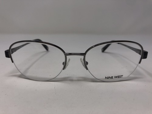 Nine West Eyeglasses Frame NW1060 035 52-17-135 Silver Half Rim PO12 | eBay