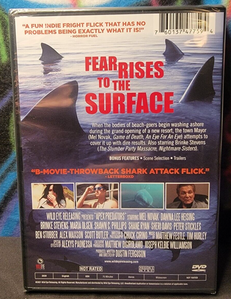 Apex Predators (DVD, 2020) Brinke Stevens, Vida Ghaffari, Mel Novak ...