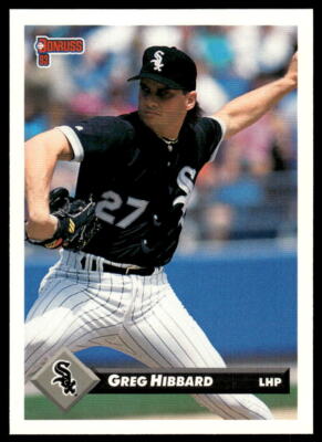 1993 Donruss 271 Greg Hibbard Chicago White Sox Baseball Card | eBay