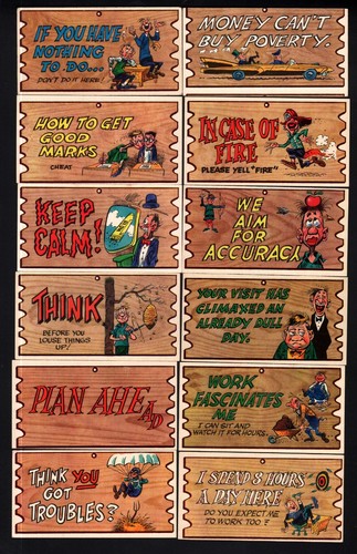 1959 Topps Wacky Plaks Complete Set of 88 Mostly EXMT or Better | eBay