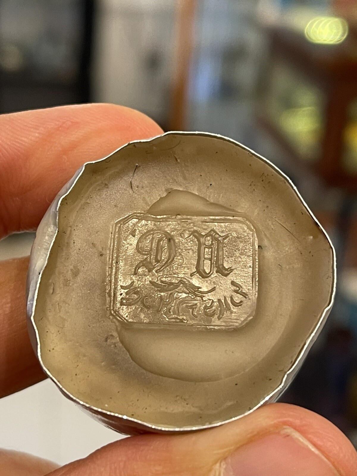 Antique Bronze European Seal Stamp | eBay