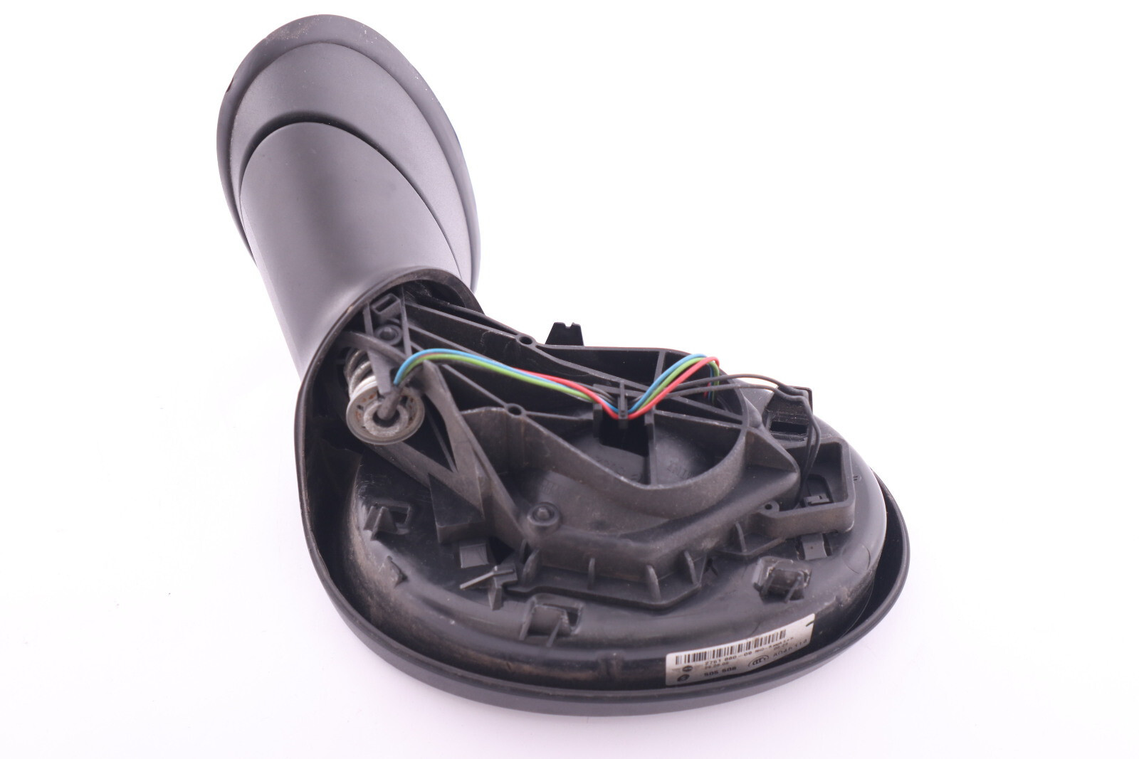 Mini Cooper R55 R56 Right Driver Side O/S Door Wing Mirror Heated Base ...