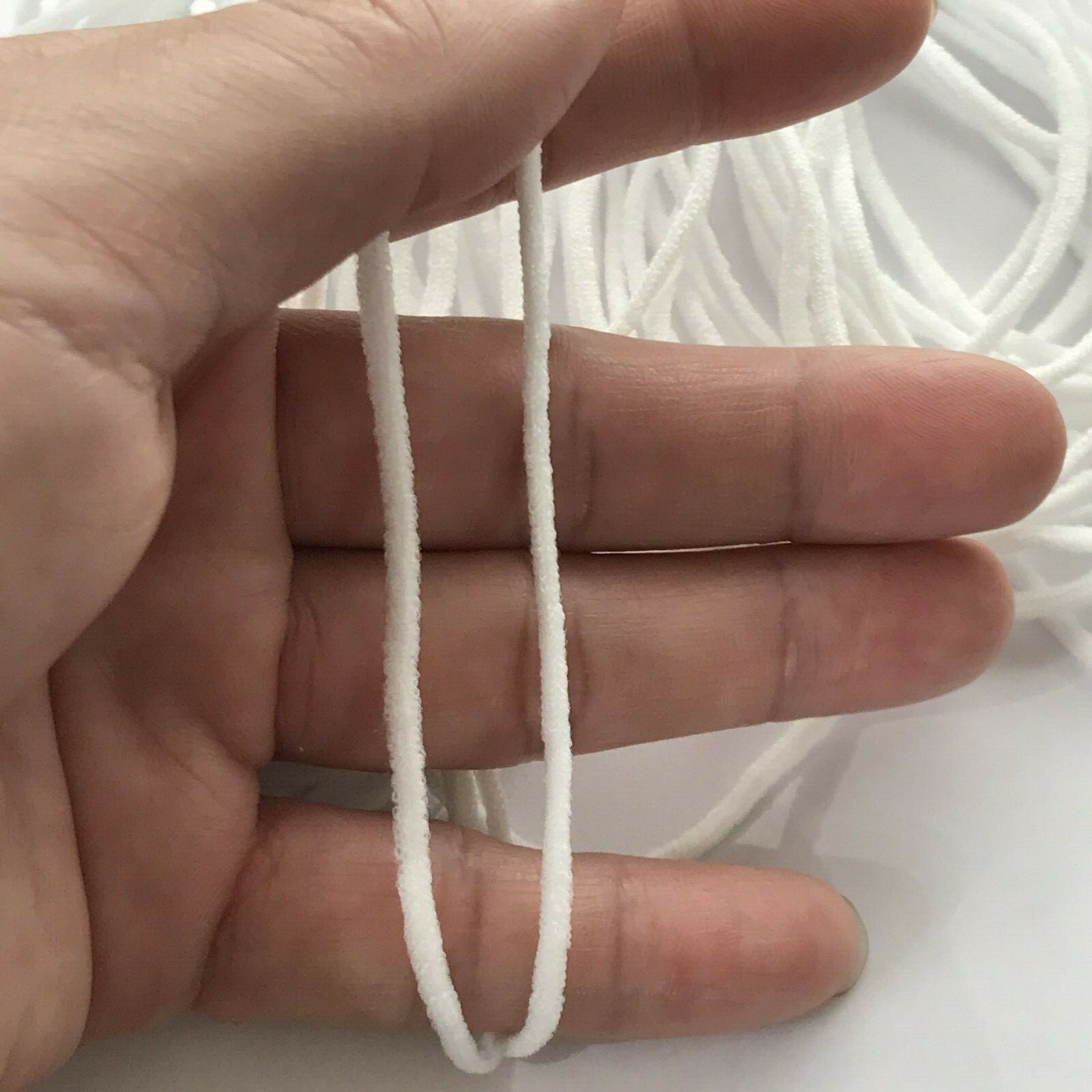 10M Round Elastic Cord Band String For Sewing Making Face Mask Ear ...