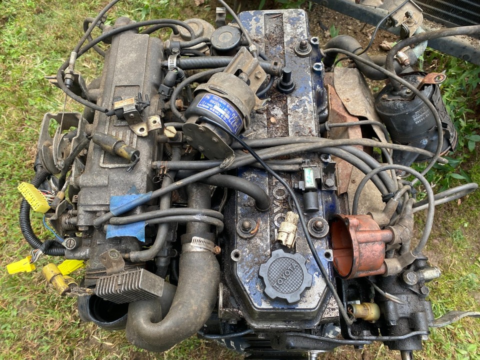 1984 1985 toyota celica RA64 RA65 22RE engine core assembly oem ...