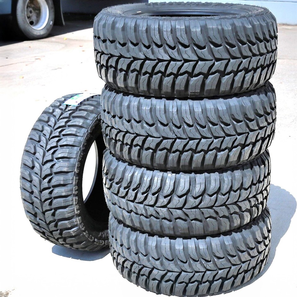 6 Tires Crosswind by LingLong M/T LT 235/80R17 Load E 10 Ply MT Mud ...