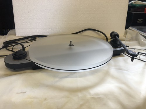 pro-ject elemental turntable Silver Acrylic Platter Upgrade Perspex ...