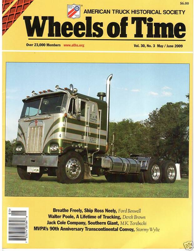 Ross Neely Systems, Poole Trucking, Kenworth K-123 Cabover Truck, Jack ...