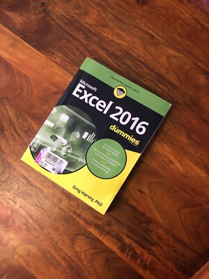 Excel 2016 For Dummies (Excel for Dummies) - Paperback By Harvey, Greg ...