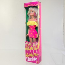 Vintage Ruffle Fun Barbie Doll Blonde #12433 Mattel 1994 Rare for sale ...