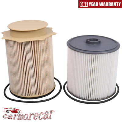 Fuel Filter Set 68436631AA & 68157291AA For 19-21 Ram 2500 3500 5500 ...