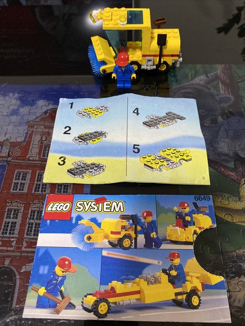 LEGO 6649 System Street Sweeper 100 Complete With Instructions for sale ...