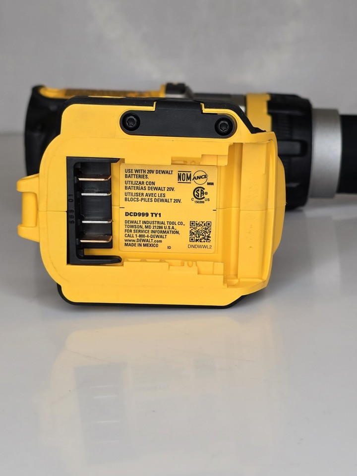 NEW DEWALT DCD999 FlexVolt Hammer Drill Driver 20V Max 1/2" Brushless w ...