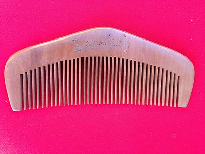 5.10" DURABLE CHERRY WOOD COMB WITHOUT HANDLE - FOR ALL HAIR! NEW! | eBay