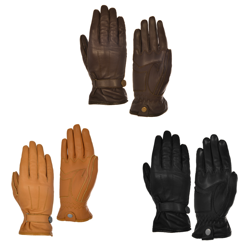 Oxford Radley Ladies Leather Motorbike Gloves Motorcycle Cruiser ...