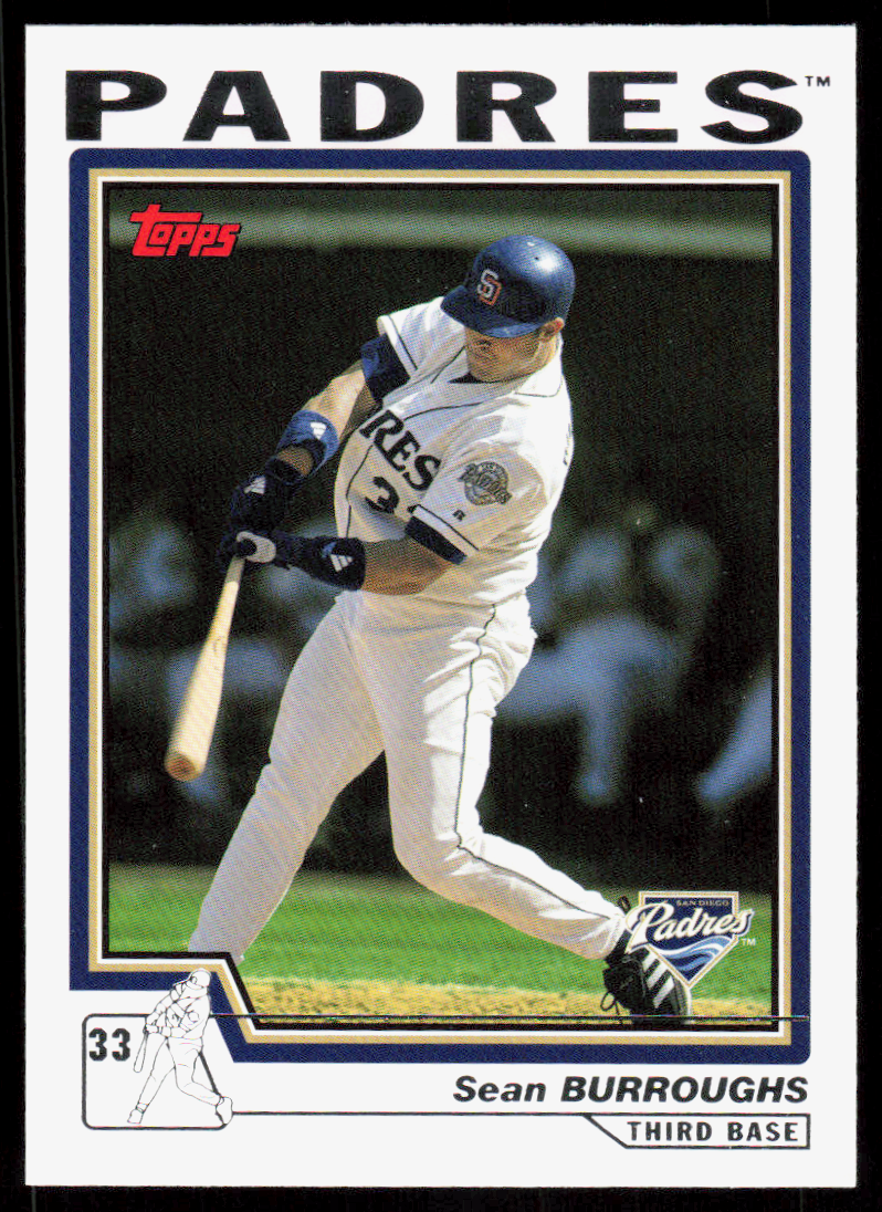 2004 Topps 619 Sean Burroughs San Diego Padres | eBay