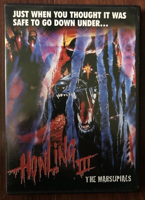 Howling III (DVD, 2003) The Marsupials Horror Werewolf Rare ...