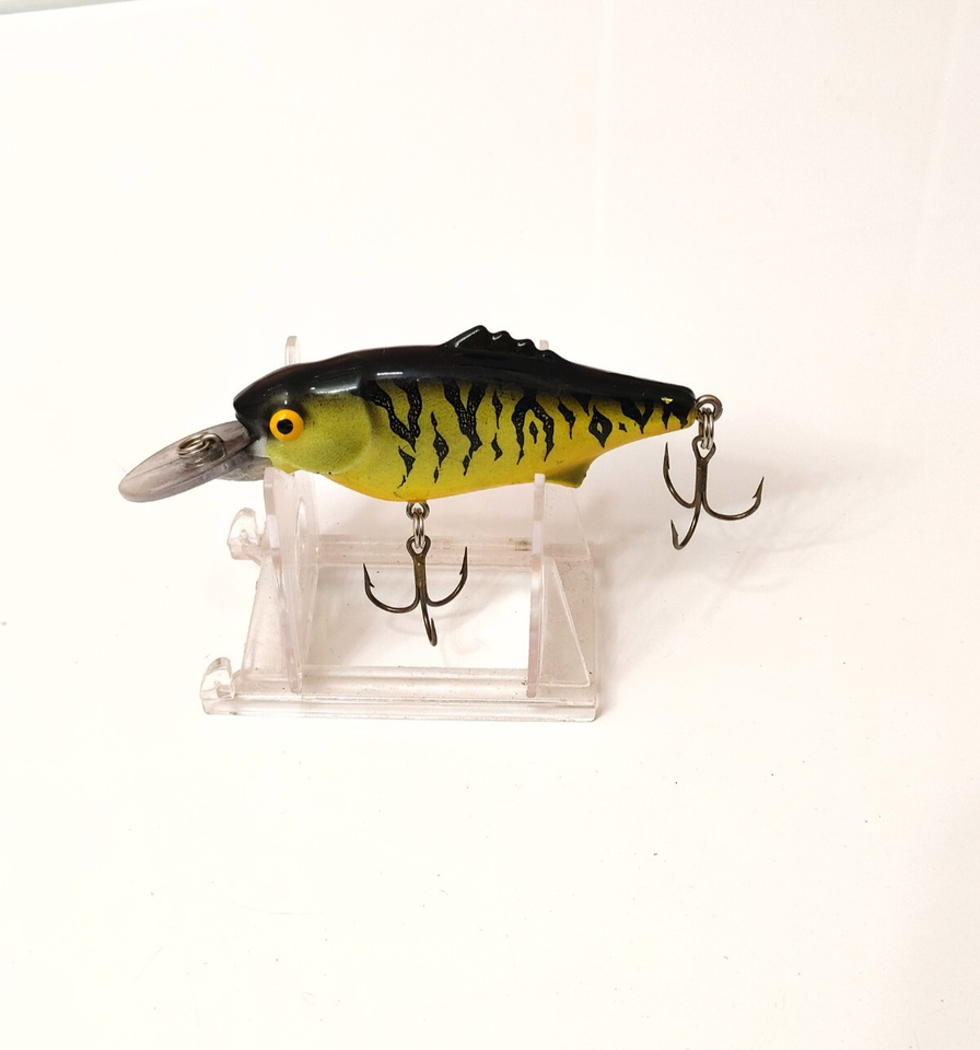 Vintage Tom Mann's Hackleback Shad Mann Crankbait Fishing Lure | eBay