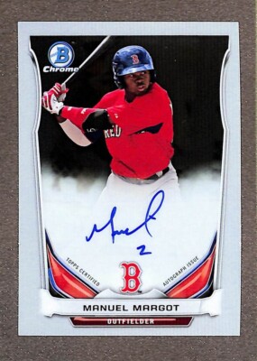 2014 Bowman Chrome #BCAP-MM Manuel Manny Margot Auto | eBay