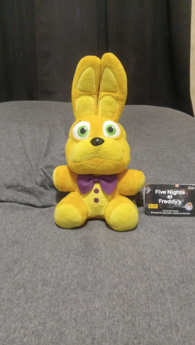 FUNKO FNAF HOT TOPIC SPRING BONNIE PLUSH TAGGED *RARE* MIMIC SPRINGTRAP ...