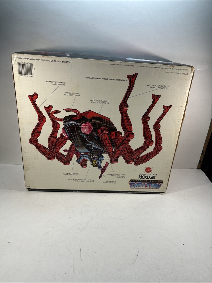MOTU, Spydor, Masters of the Universe, MISB, sealed box, He-Man, MOC ...