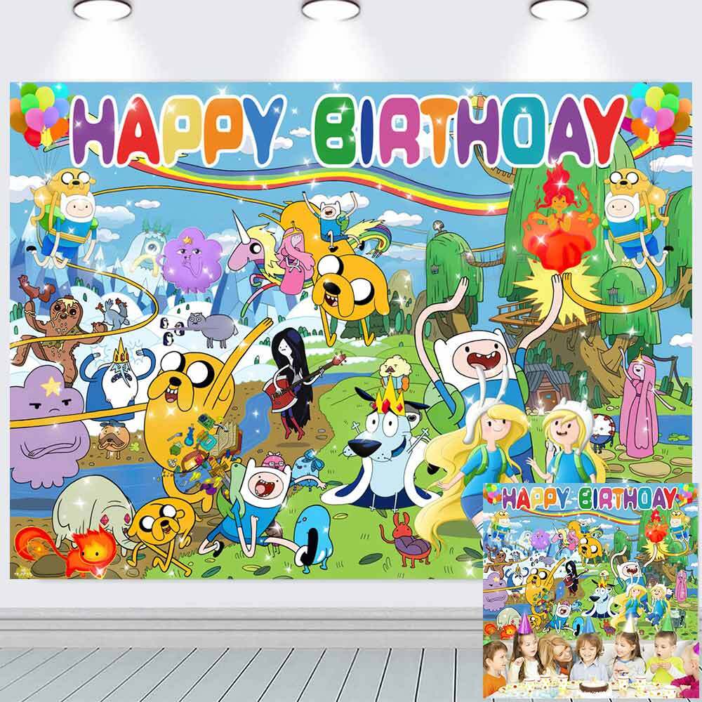 Adventure Time Birthday Troy's Adventure Time Themed Party – 1st