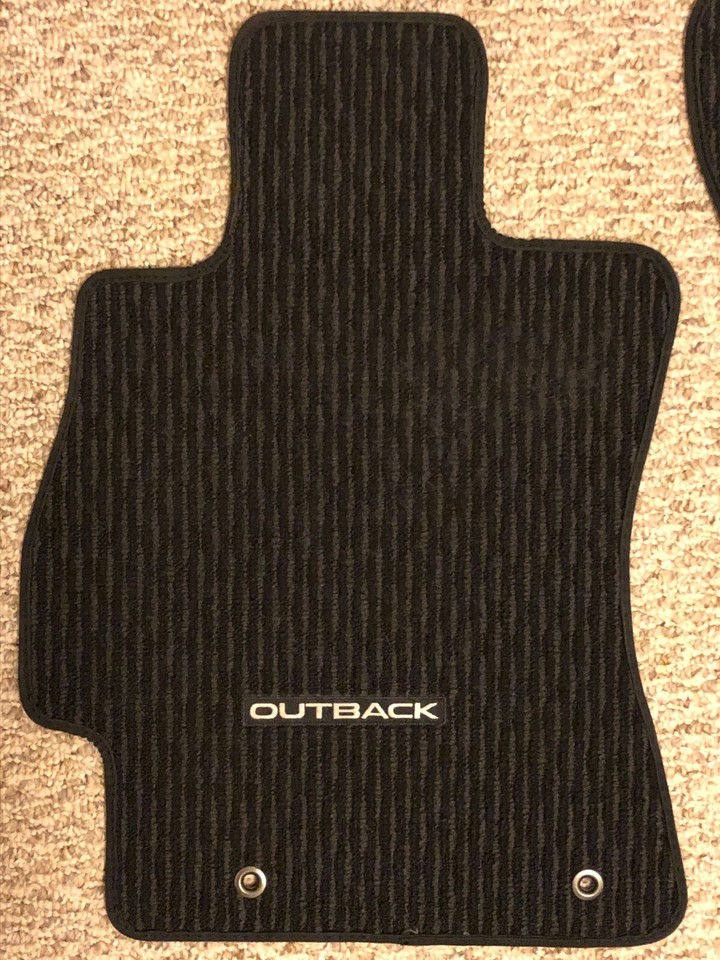 2015-2019 Subaru Outback Genuine OEM Floor Mats set 4PC Black ...