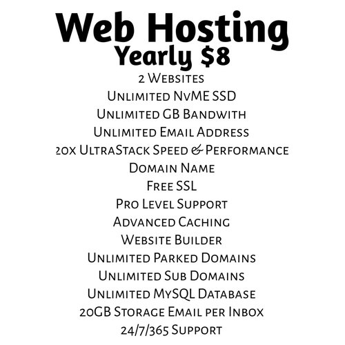 Unlimited Web Hosting, cPanel with Softaculous + 24/7 support SSD - 1 ...