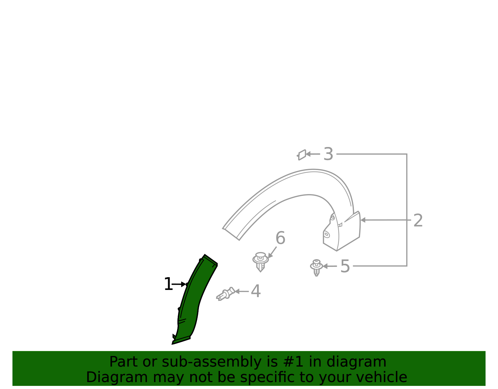Genuine Mazda Driver Front Lower Wheel Opening Molding DGH9-51-W81A | eBay