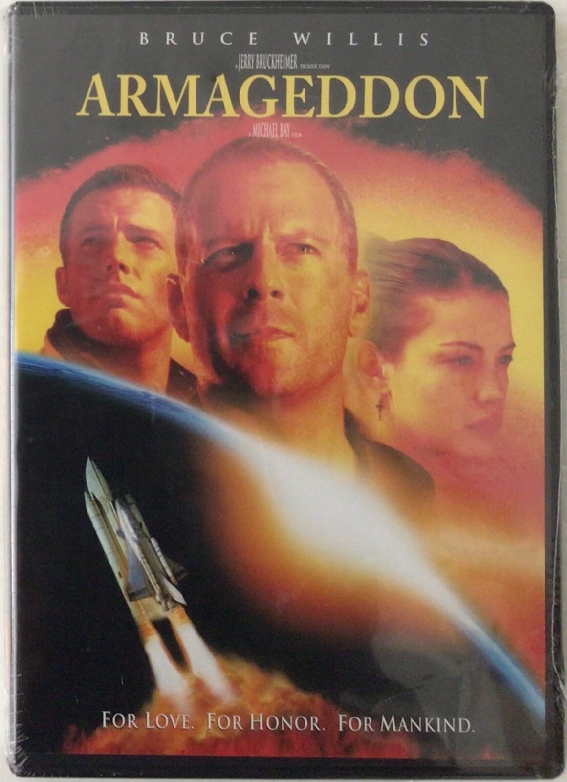Armageddon DVD Bruce Willis Ben Affleck Liv Tyler Brand New Widescreen ...