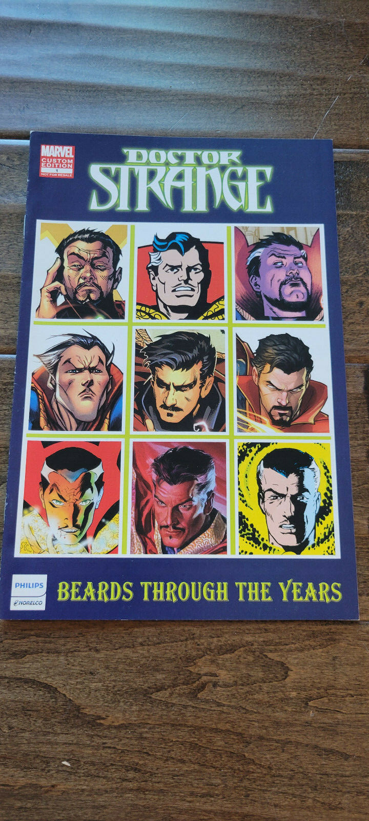 2016 SDCC MARVEL PHILIPS NORELCO DOCTOR STRANGE BEARDS YEARS PROMO ...
