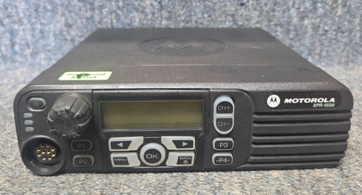 Motorola XPR4550 Digital DMR MotoTrbo 40 Watt UHF Mobile Radio buy 1 ...