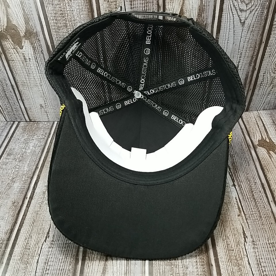 Gup Industries California Corduroy Snapback Trucker Hat Cap Black ...