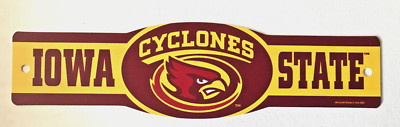 Iowa State Cyclones Plastic Sign 4.5 in. X 17 in. Price Cut! | eBay