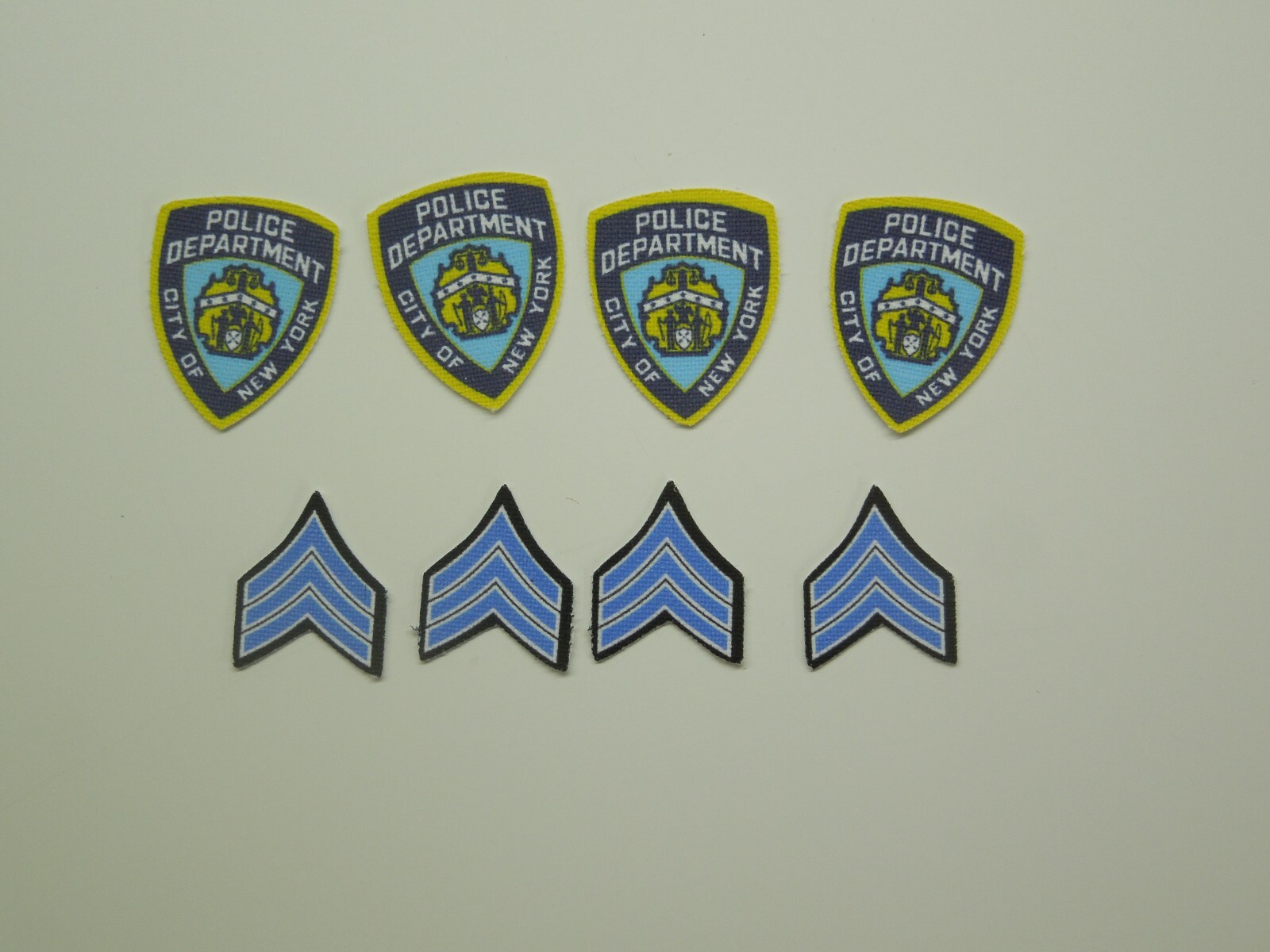 1/6 Scale NYPD Fabric Patches for action figures | eBay
