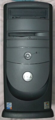 DELL DIMENSION 4300 DESKTOP TOWER AS-IS PC COMPUTER WINDOWS 2000 Intel ...
