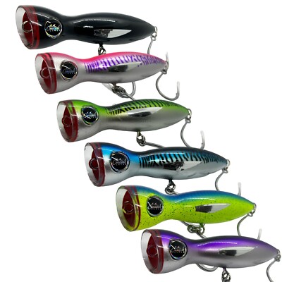 Aguamala Poppers™- Multi-Color Lures Topwater Fishing Lure for ...