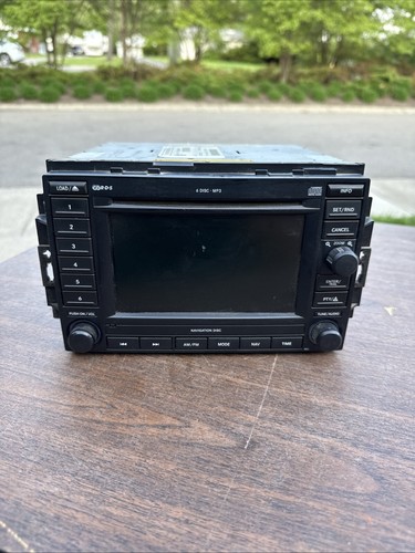 Chrysler Navigation Radio Receiver CD 6 Disc 05064184AF MP3 | eBay
