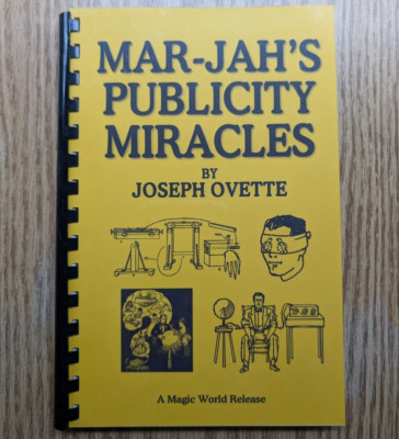 Mar-Jah's Publicity Miracles by Joseph Ovette (Great resource for ...