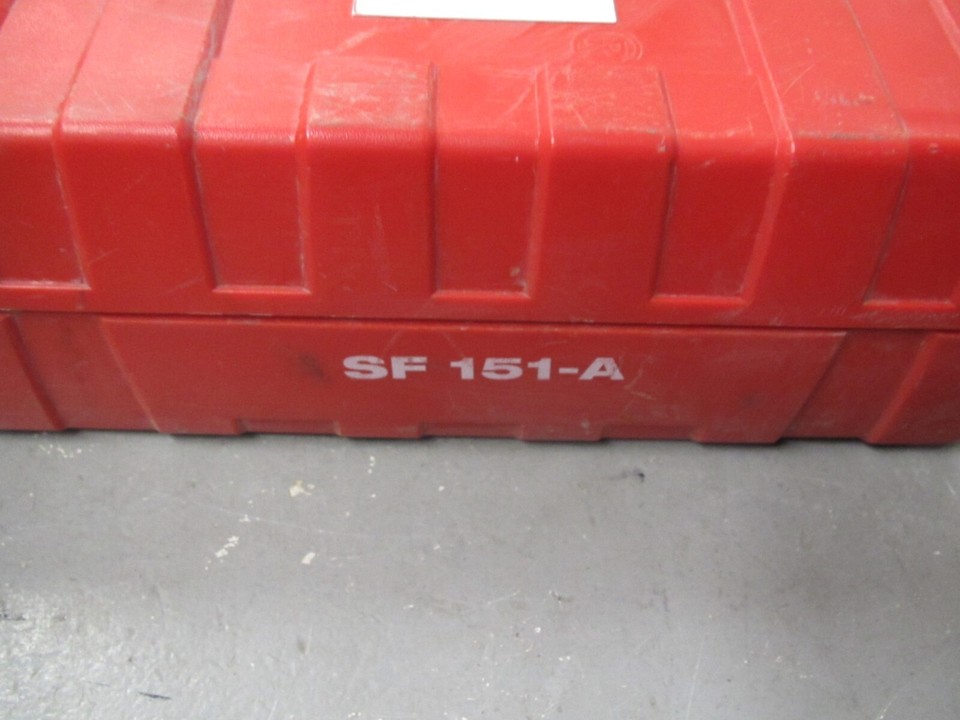 Hilti SF 151-A Hammer Drill Driver 15.6V (2) 2.0 Ah Batteries Charger ...